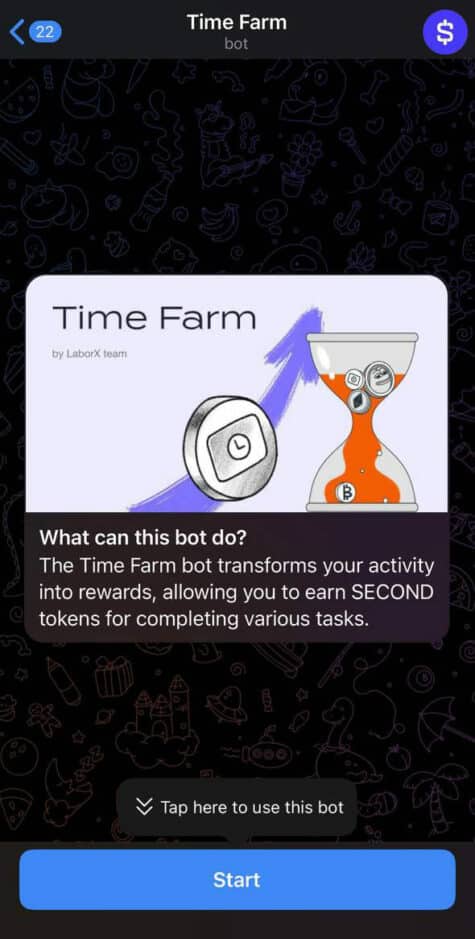 آموزش کسب درآمد از ایردراپ تایم فارم - بازی تلگرام Time Farm