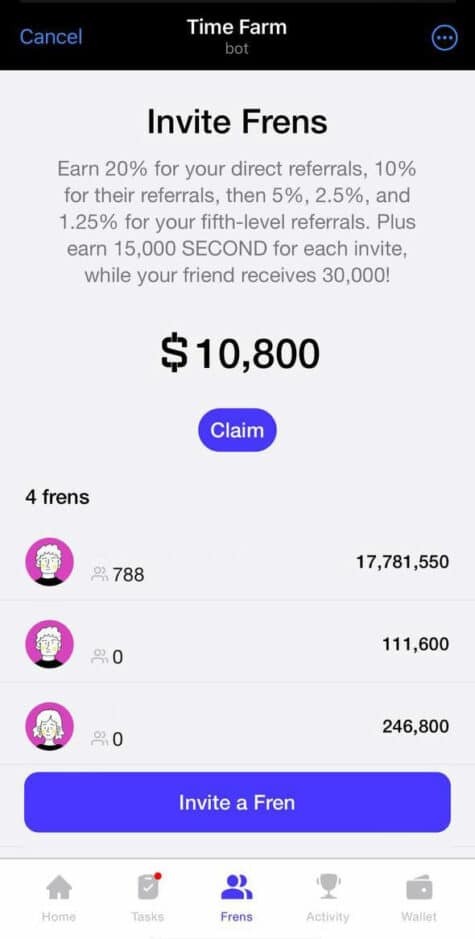 آموزش کسب درآمد از ایردراپ تایم فارم - بازی تلگرام Time Farm