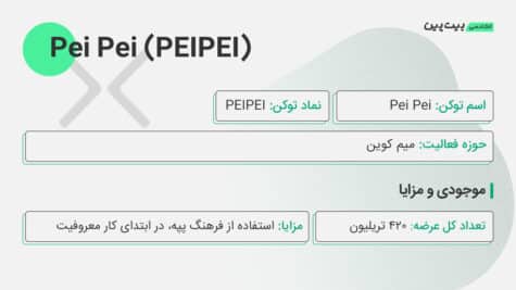 ارز پی پی (PEI PEI) چیست؟ چرا PEIPEI رقیب جدی پپه است؟